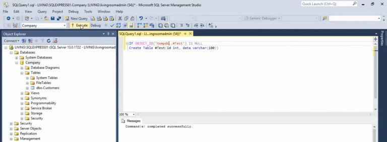 There is Already an Object Named in the Database | Solved - iheavy ...