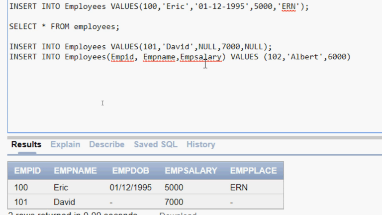 SQL Error ORA 00947 Not Enough Values | Explained - iheavy - Devops + Cloud Solutions Architect