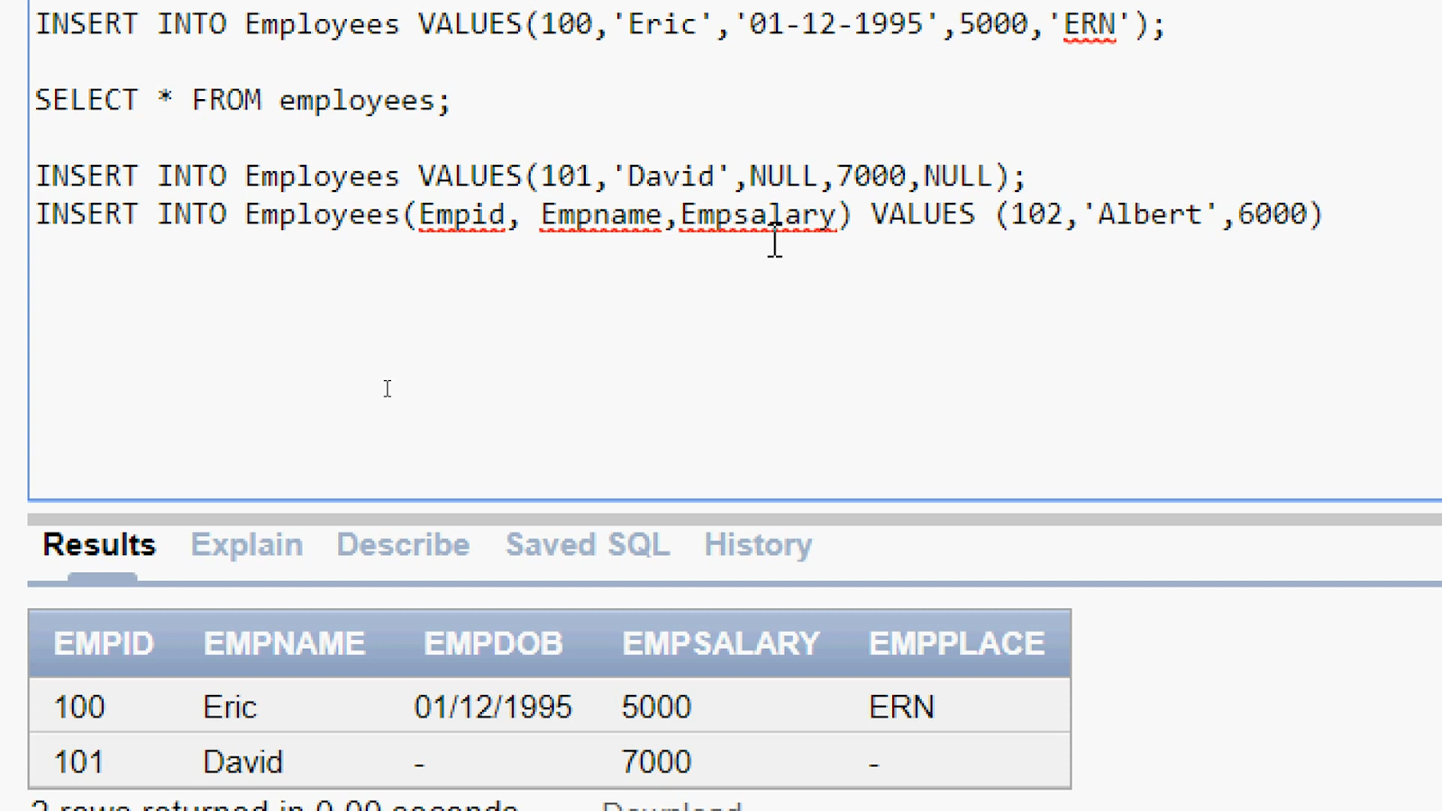 SQL Error ORA 00947 Not Enough Values | Explained - iheavy - Devops + Cloud Solutions Architect