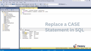 How to Replace a CASE Statement in SQL - iheavy - Devops + Cloud Solutions Architect
